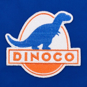 Dinoco Logo From Disney & Pixar's Cars Movie Fully Embroidered Sew-on ...