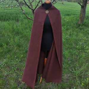 100% Wool Cloak Half-round - Etsy