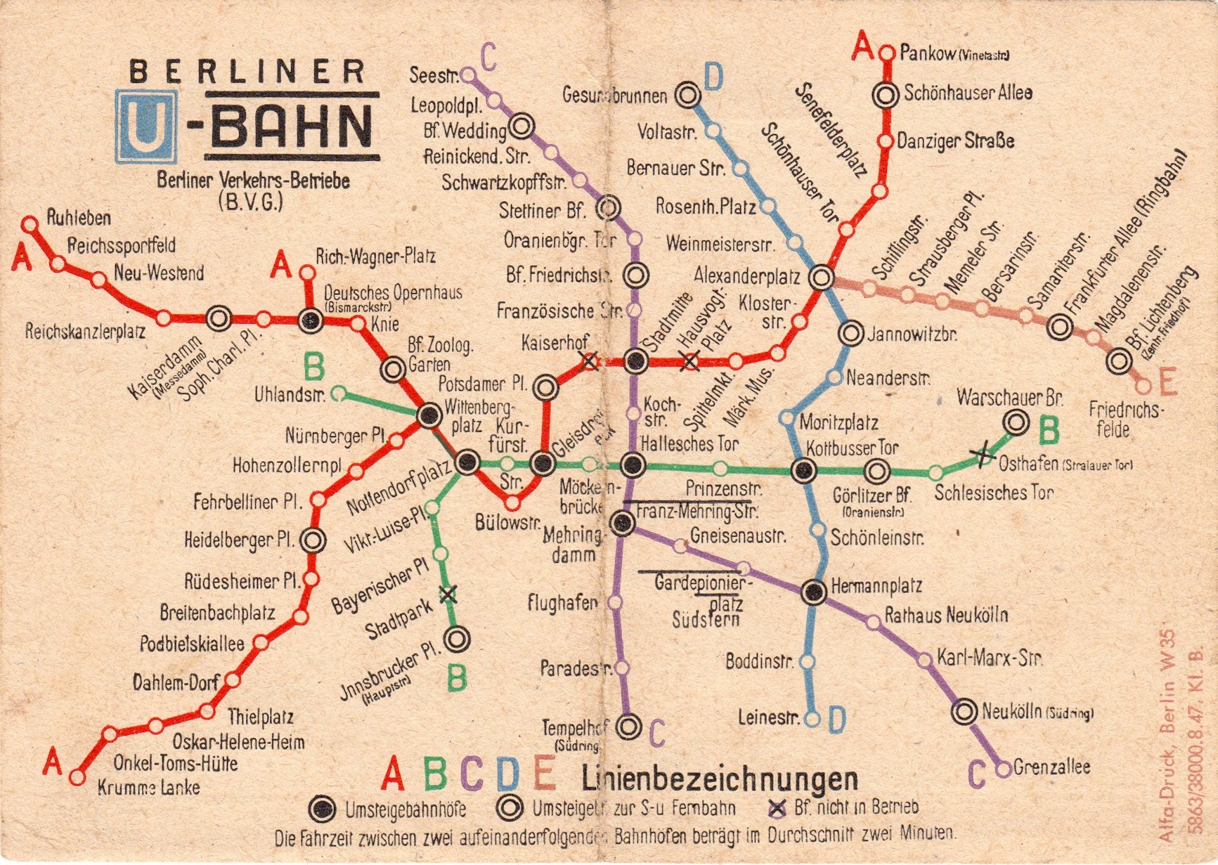Berlin BVG Transit Authority U-Bahn Map from 1940s Vintage | Etsy Berlin BVG Transit Authority U-Bahn Map from 1940s Vintage | Etsy