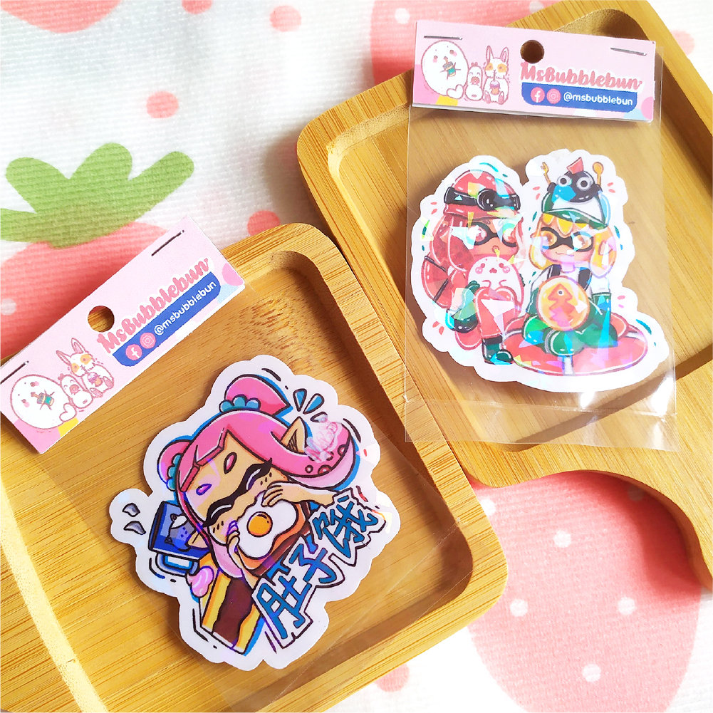 Inkling Bundle Set Art Print Stickers Keychain - Etsy