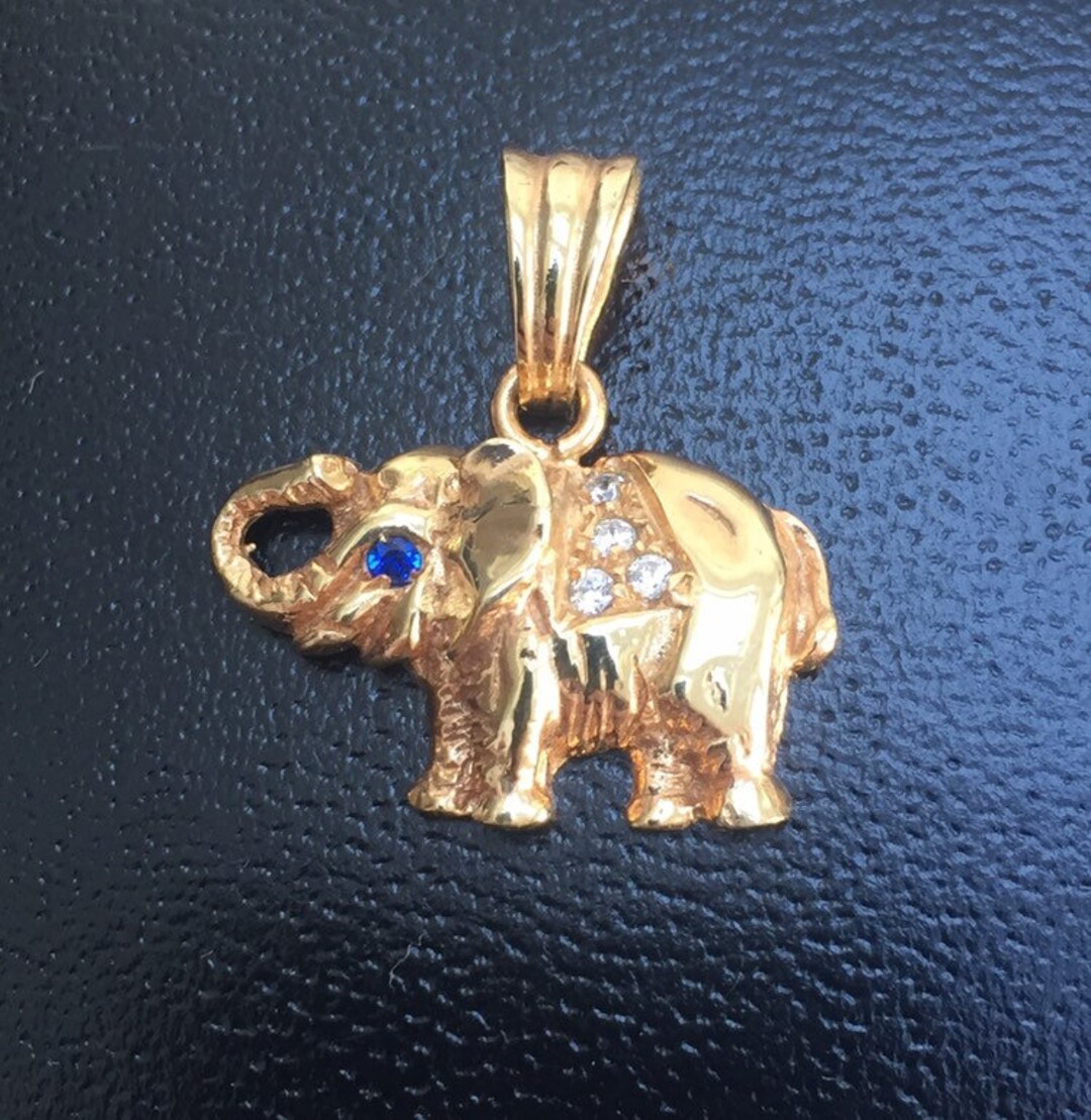 Elephant Pendant - Etsy