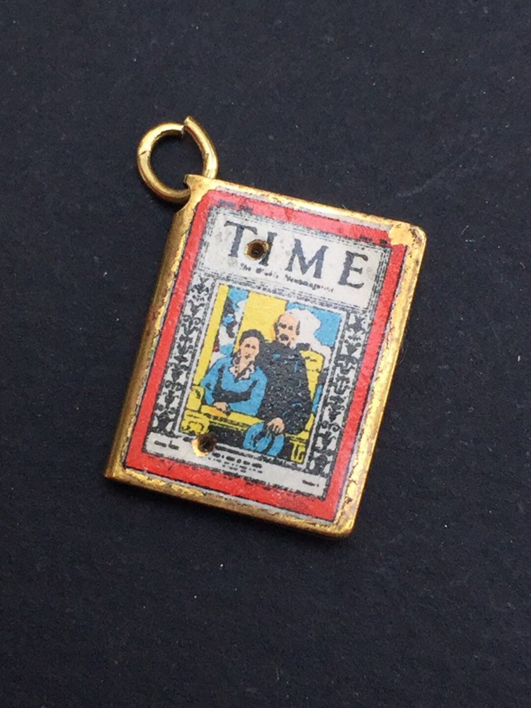 Time Magazine Charm - Etsy