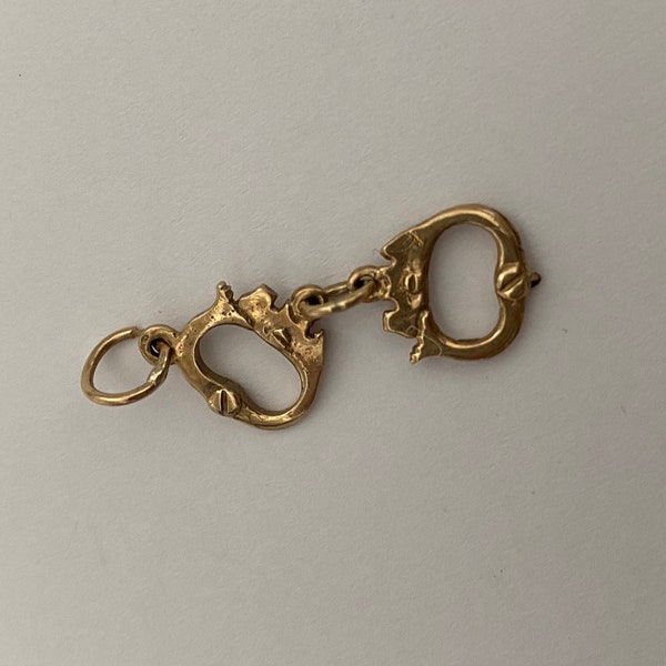 Handcuff Charm - Etsy