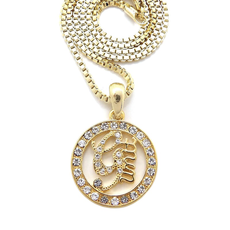 Hip Hop Pendant Gold Chain - Etsy
