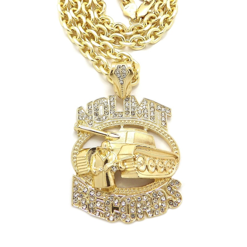 Fake Iced Out Chain - Etsy