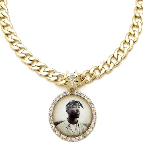 New Round Tupac Thug Life Pendant 24 Various Hip Hop - Etsy