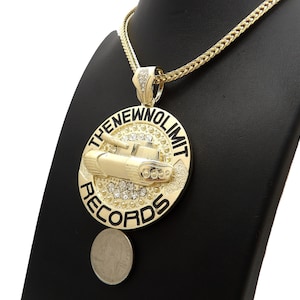 The New No Limit Records Pendant 4mm/30",36" Franco Chain Hip Hop ...