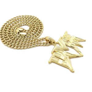 New Rapper DMX Pendant 5mm/24" Cuban Chain Hip Hop Fashion Necklace - Etsy