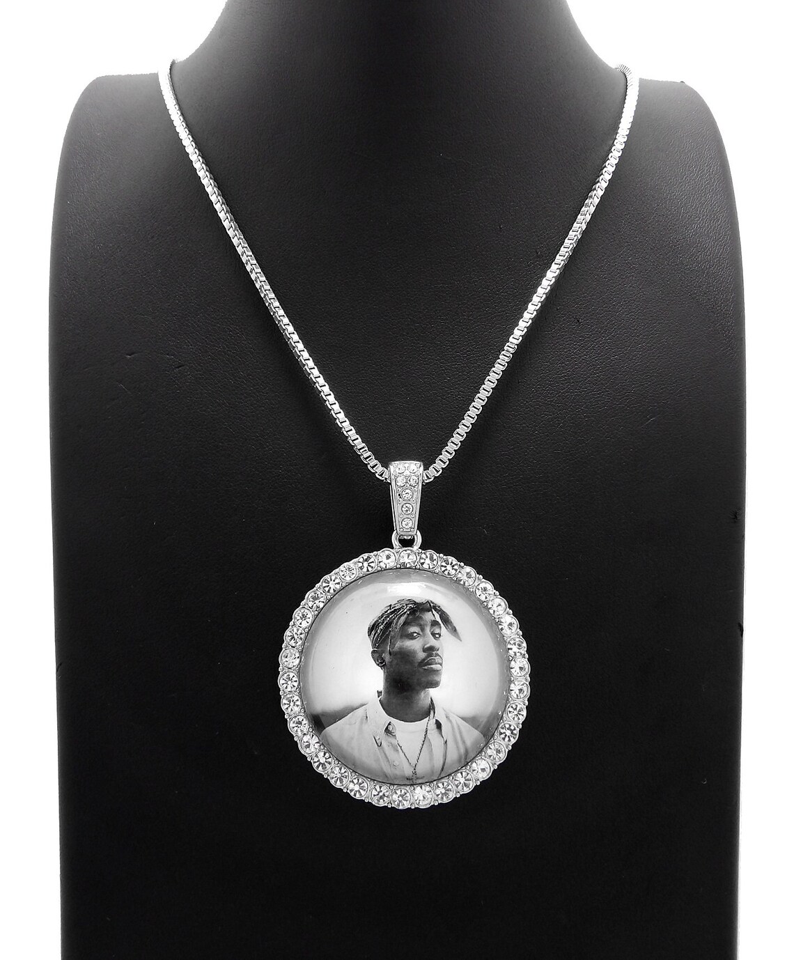 New Round Tupac Thug Life Pendant 24 Various Hip Hop - Etsy