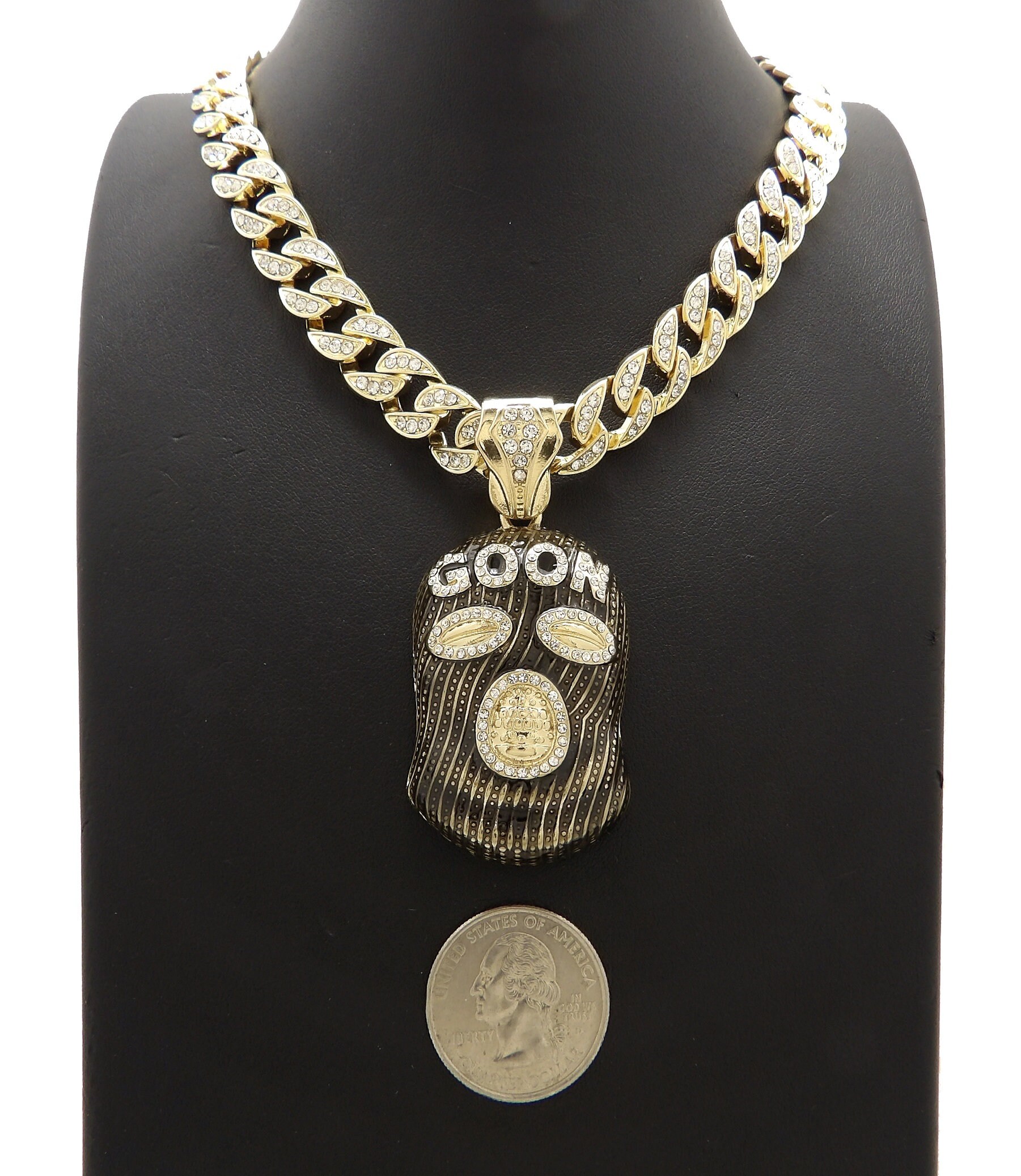 Iced Goon Mask Hip Hop Pendant 10mm/182024 - Etsy