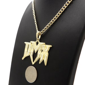 New Rapper DMX Pendant 5mm/24" Cuban Chain Hip Hop Fashion Necklace - Etsy