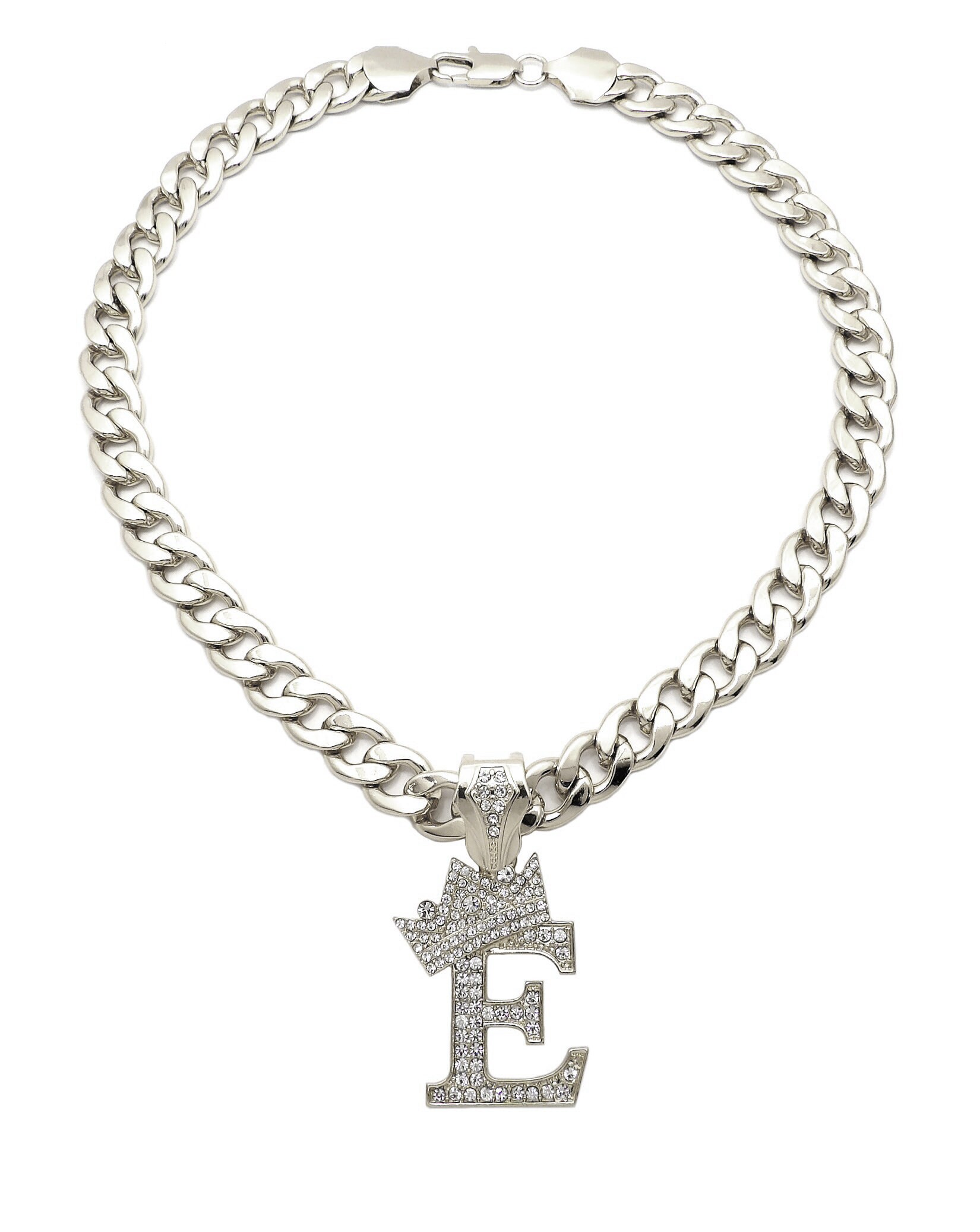 Ice Out Initial Alphabet Letter Pendant 11mm/20 Cuban - Etsy