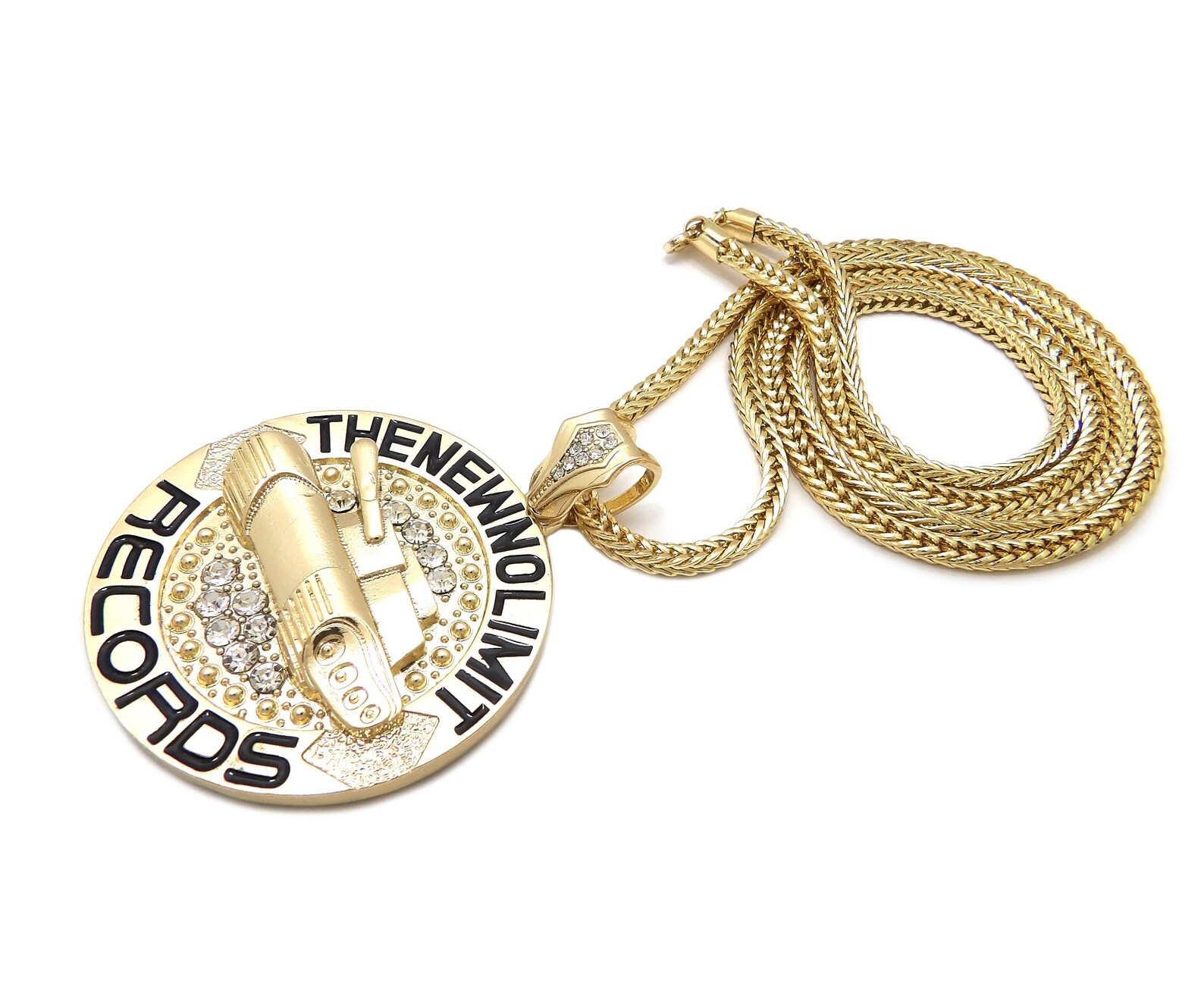 The New No Limit Records Pendant 4mm/30",36" Franco Chain Hip Hop ...