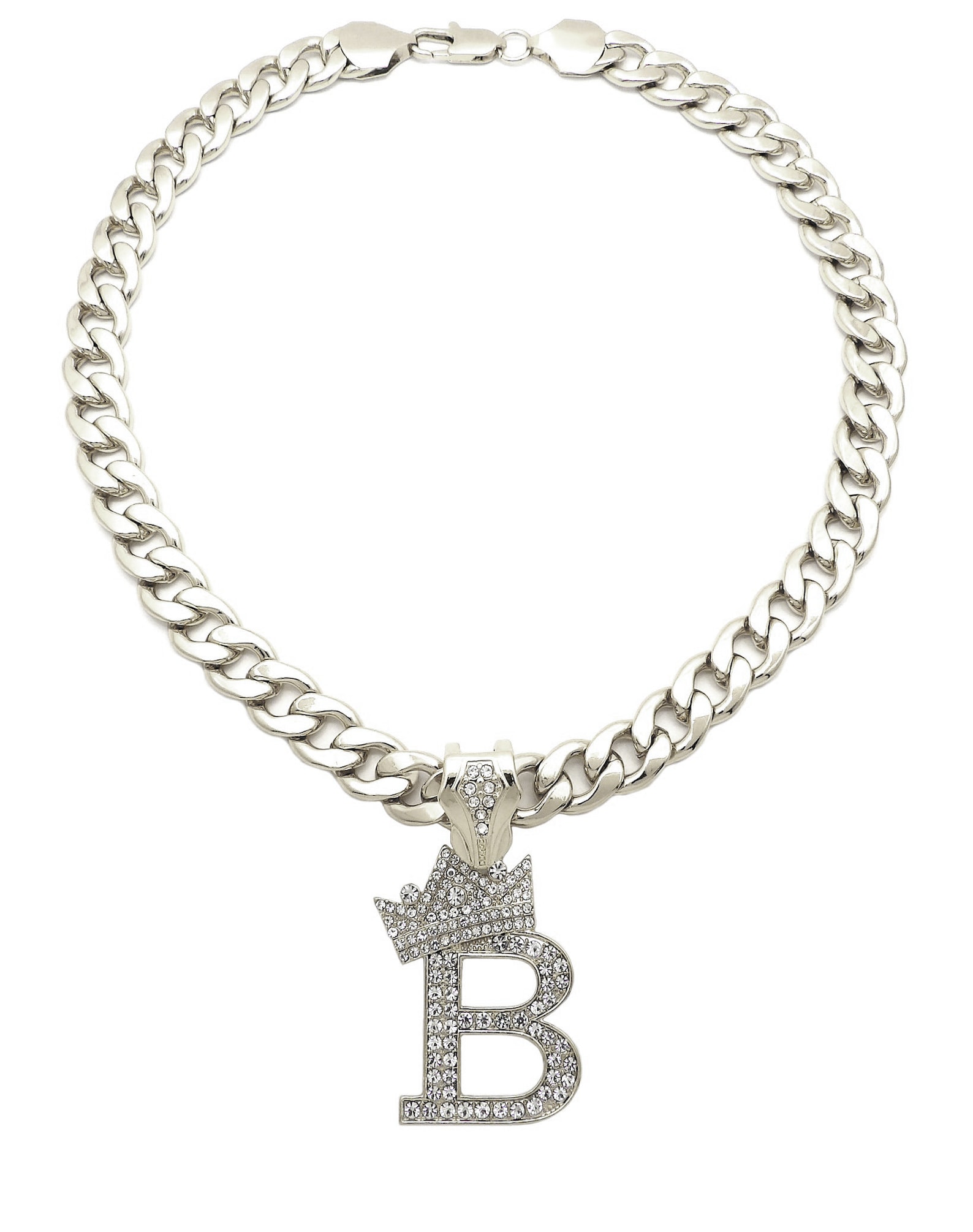 Ice Out Initial Alphabet Letter Pendant 11mm/20 Cuban - Etsy