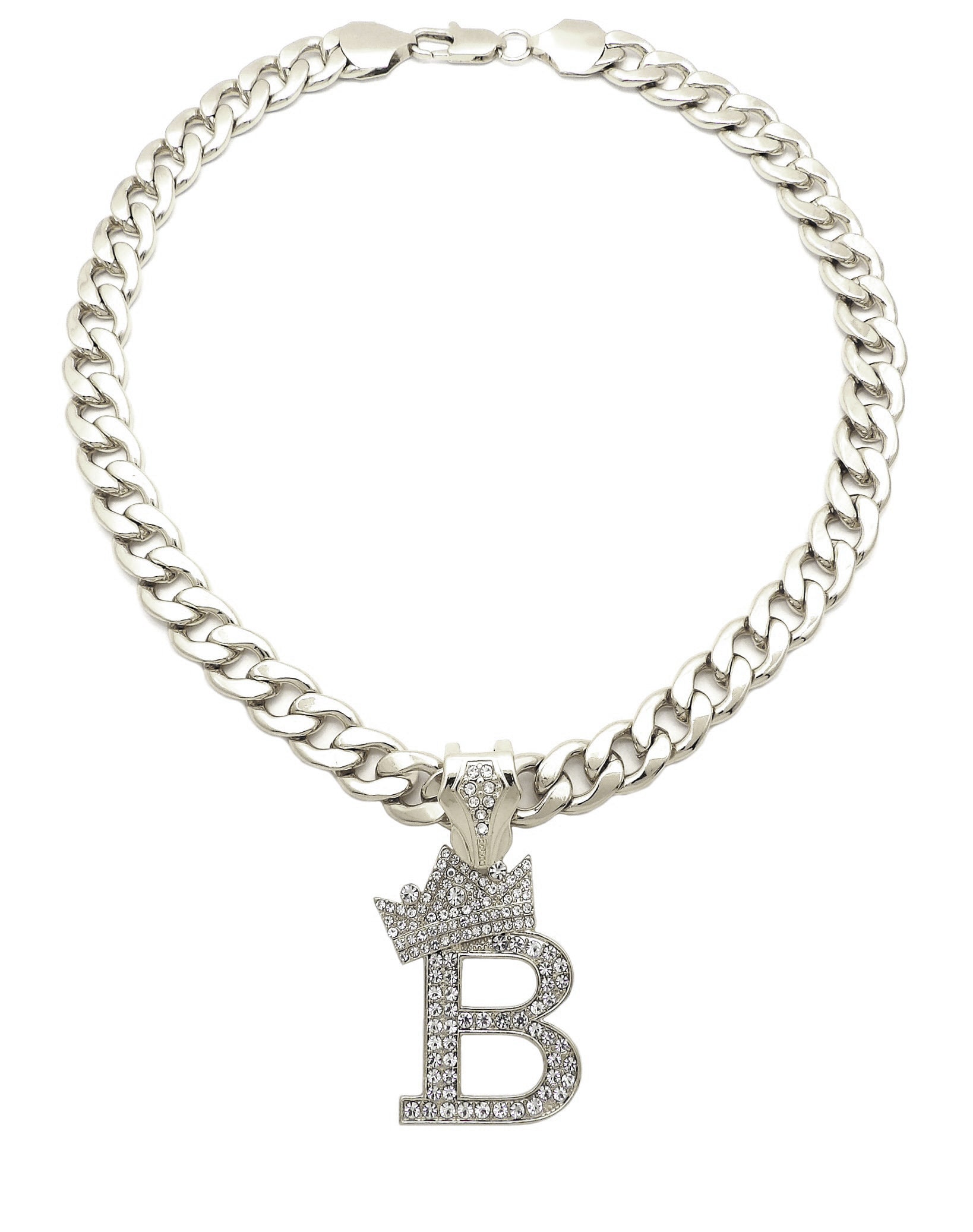 Ice Out Initial Alphabet Letter Pendant 11mm/20 Cuban - Etsy