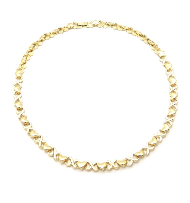 New "xo" Hug and Kiss Chain 7mm/18" Necklace - Etsy