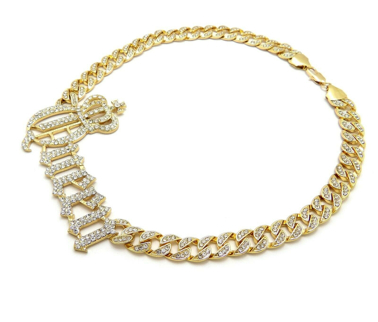 New Iced Out Crown Queen Pendant | Etsy