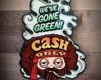 Cash Tips Only Sign - Etsy