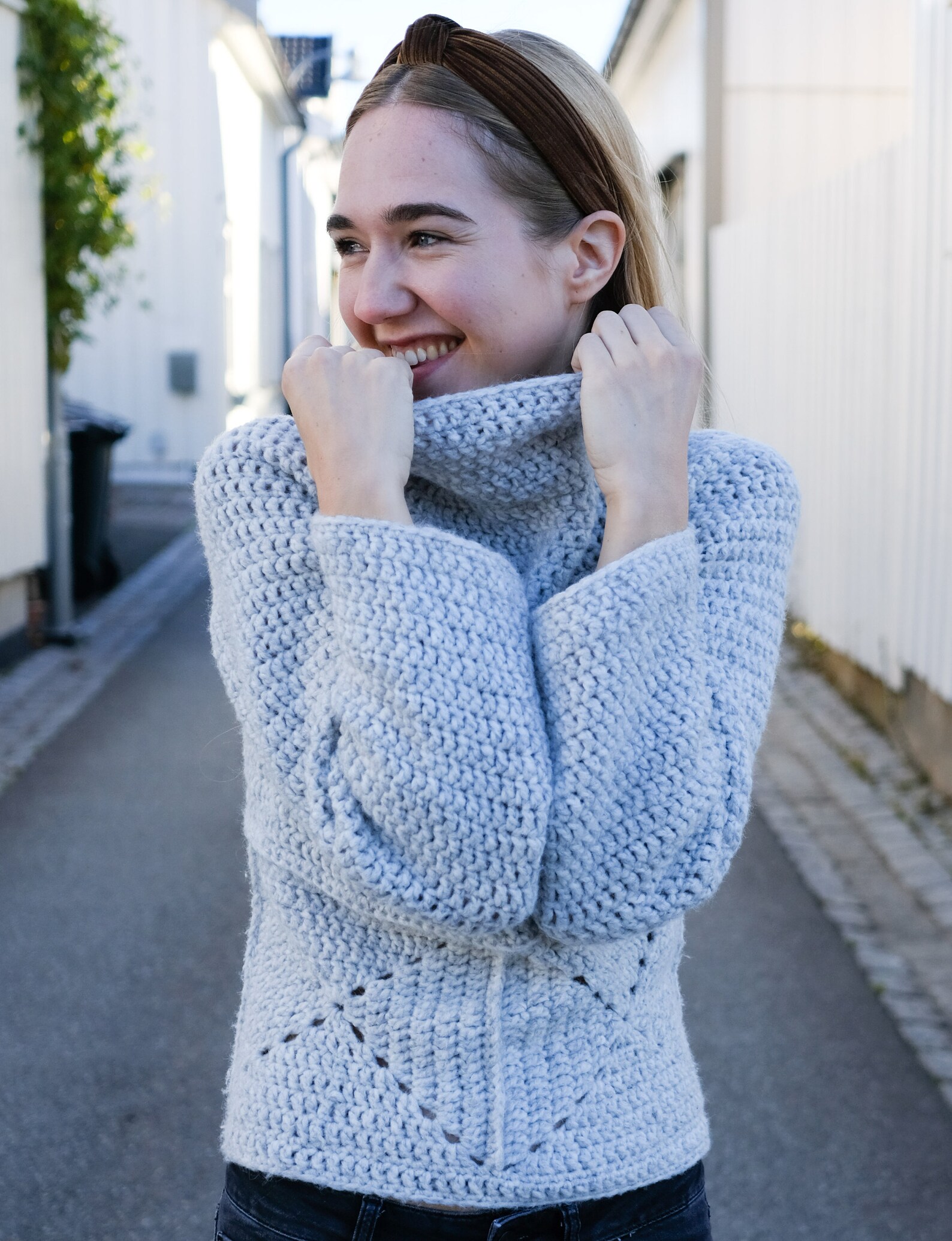 The Solid Granny Square Jumper (crochet Pattern by @highinfibre) - Etsy