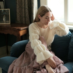 Puffy Crochet Jumper, CROCHET PATTERN by @highinfibre - Etsy