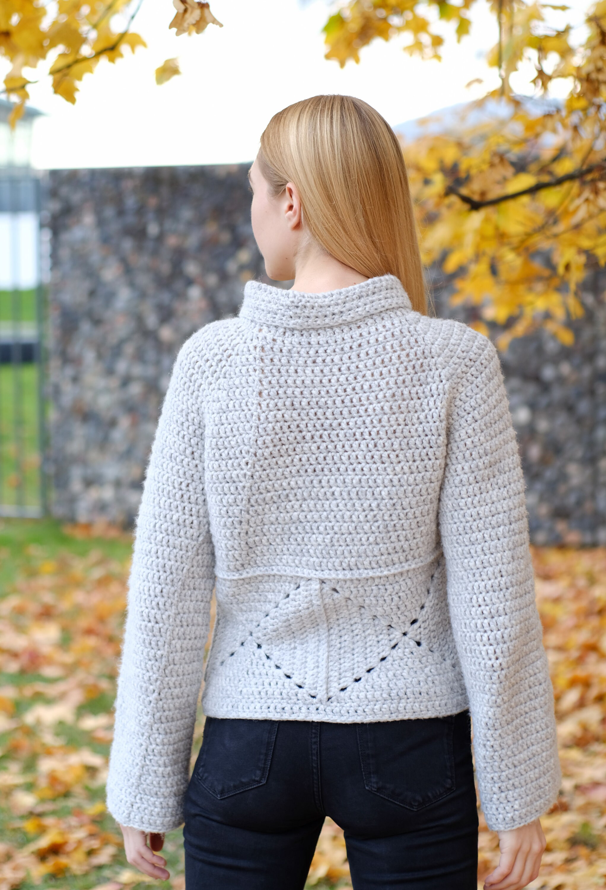 The Solid Granny Square Jumper (crochet Pattern by @highinfibre) - Etsy