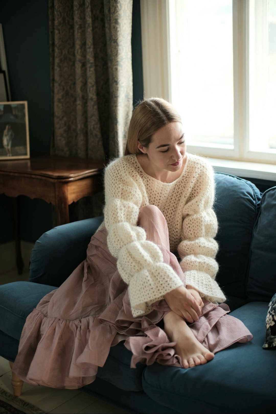 Puffy Crochet Jumper, CROCHET PATTERN by @highinfibre - Etsy