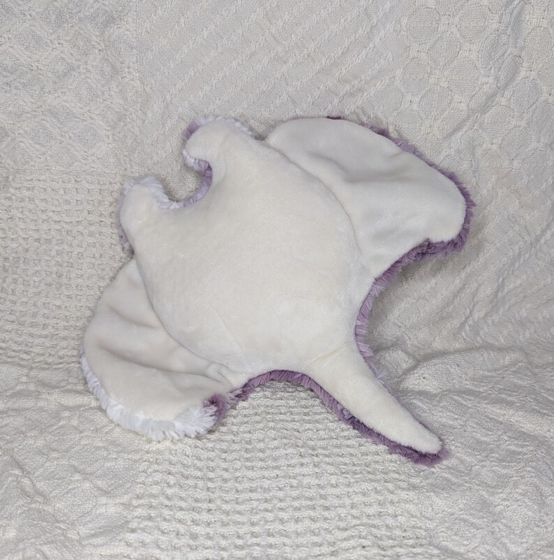 Manta Ray Plush Collectible Stuffed Animal, Sting Ray Fluffy Purple and ...
