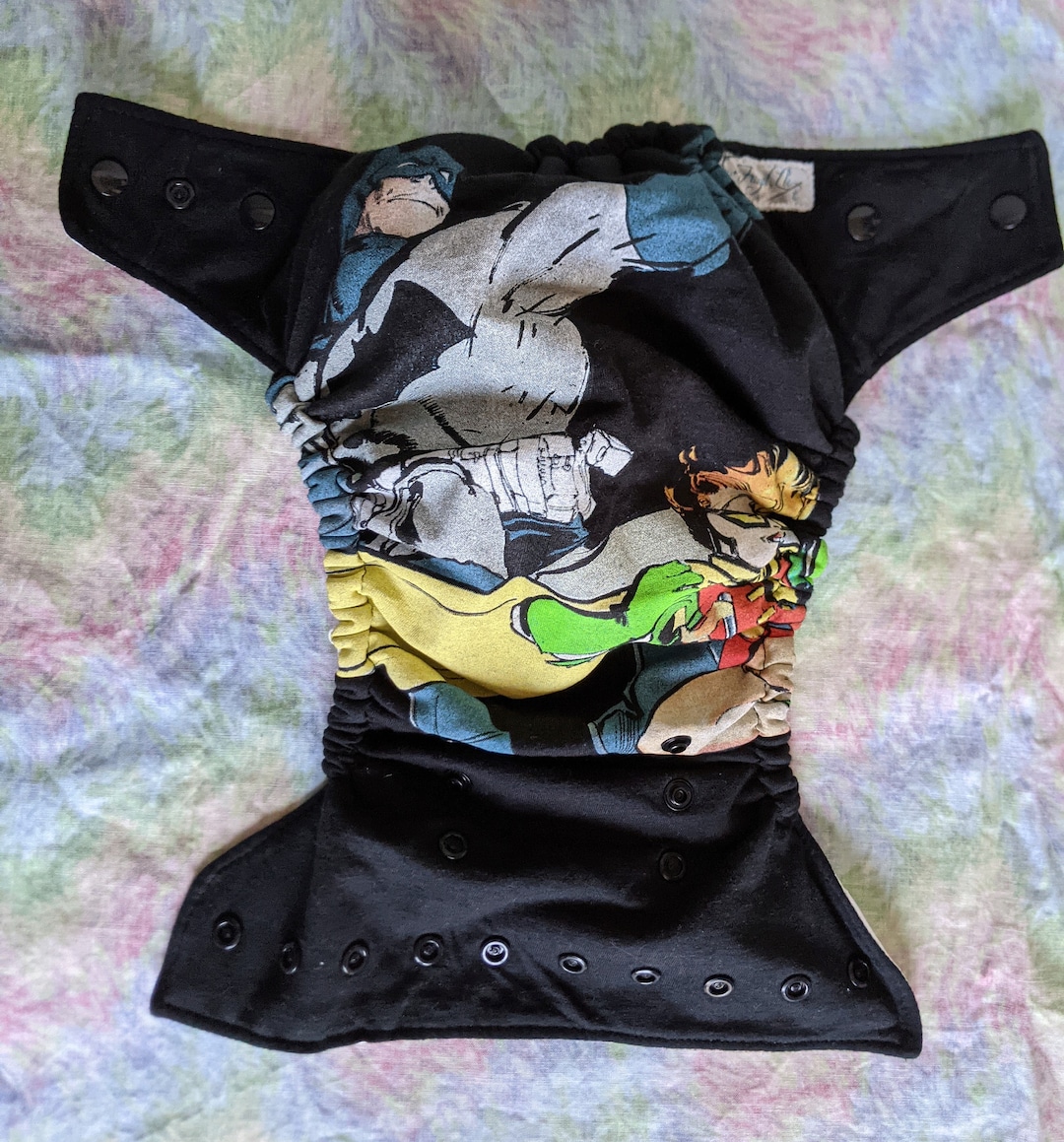 Bat Man and Robin One Size Cloth Diaper Cover DISCOUNT CLEARANCE - Etsy