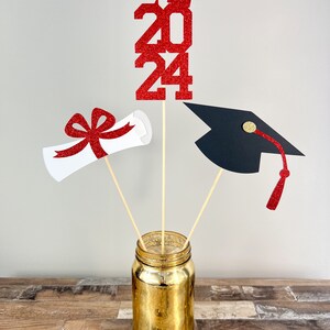 2024 Graduation Party Decorations / Graduation Party Centerpiece ...