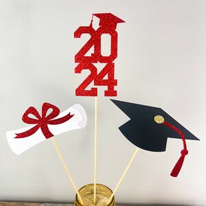 2024 Graduation Party Decorations / Graduation Party Centerpiece ...
