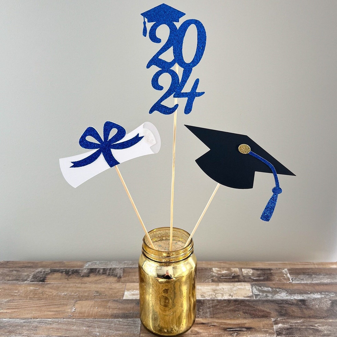 2024 Graduation Party Decorations / Graduation Party Centerpiece ...