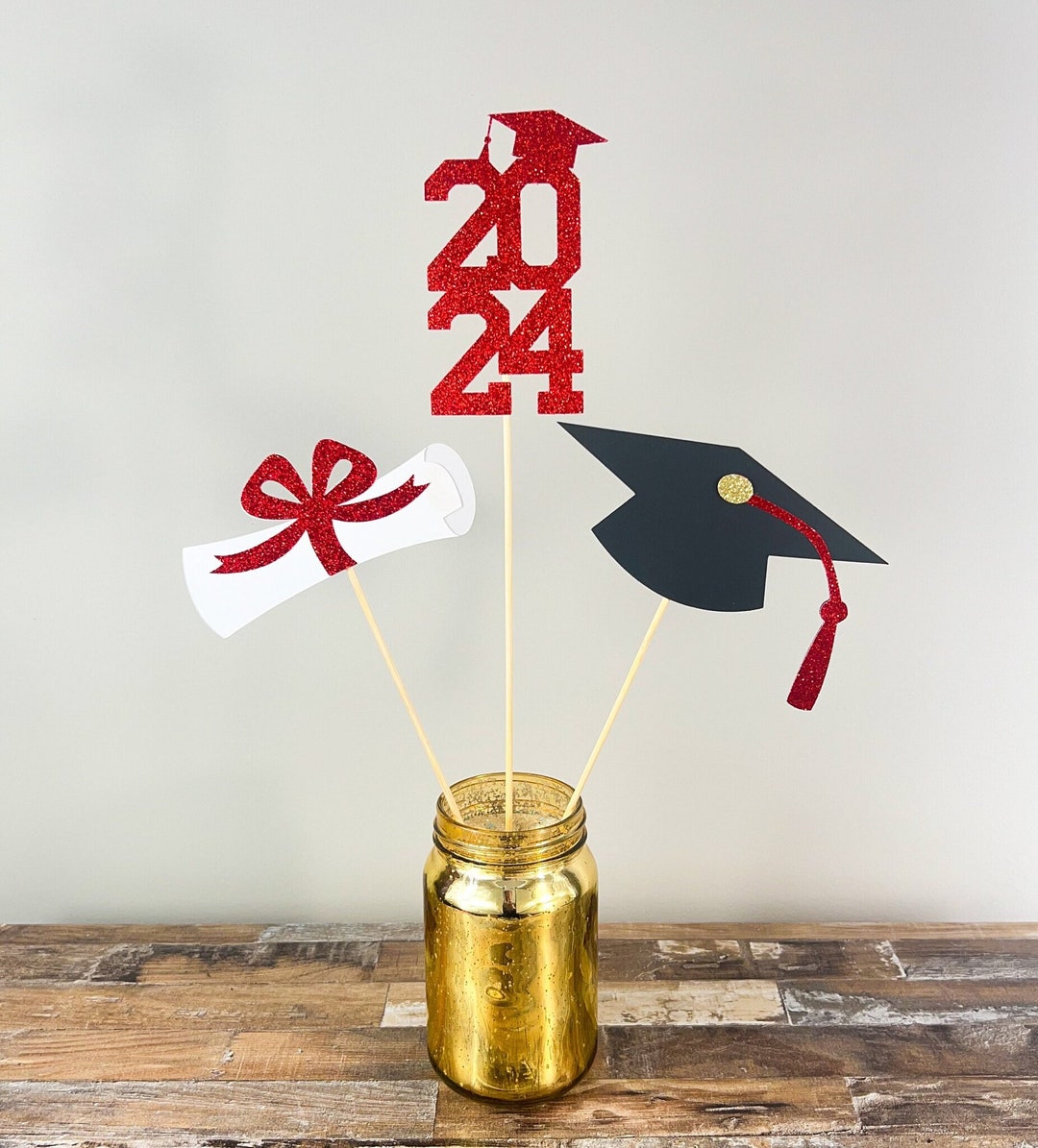 2024 Graduation Party Decorations / Graduation Party Centerpiece ...