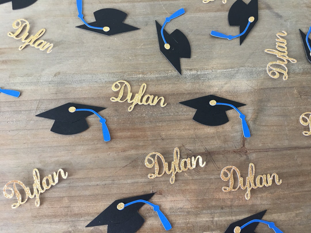 Graduation Confetti XL / Large Name Confetti / Large Graduation ...