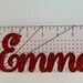 3 Pack Cursive Name Sticks - Etsy