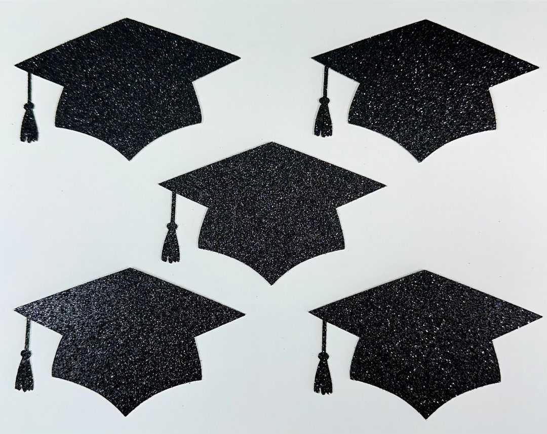 Graduation Cap Die Cuts - 5 Pack - Etsy