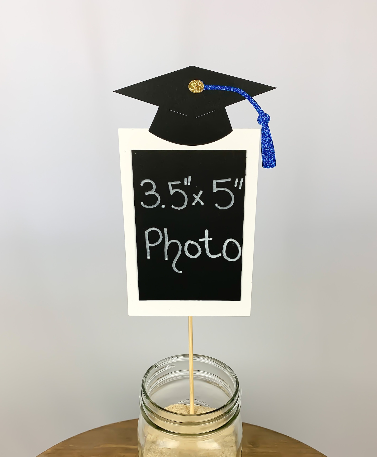 Personalized Graduation Photo Centerpiece: School Colors, Tabletop ...
