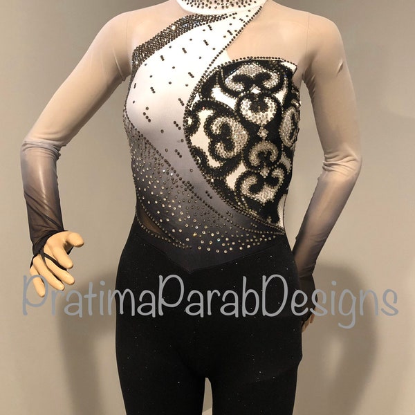 Ice Skating Unitard - Etsy