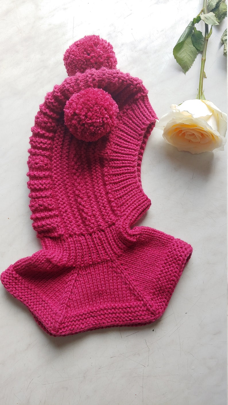 Balaclava de malha para bebê – pronta para enviar! - Etsy Portugal