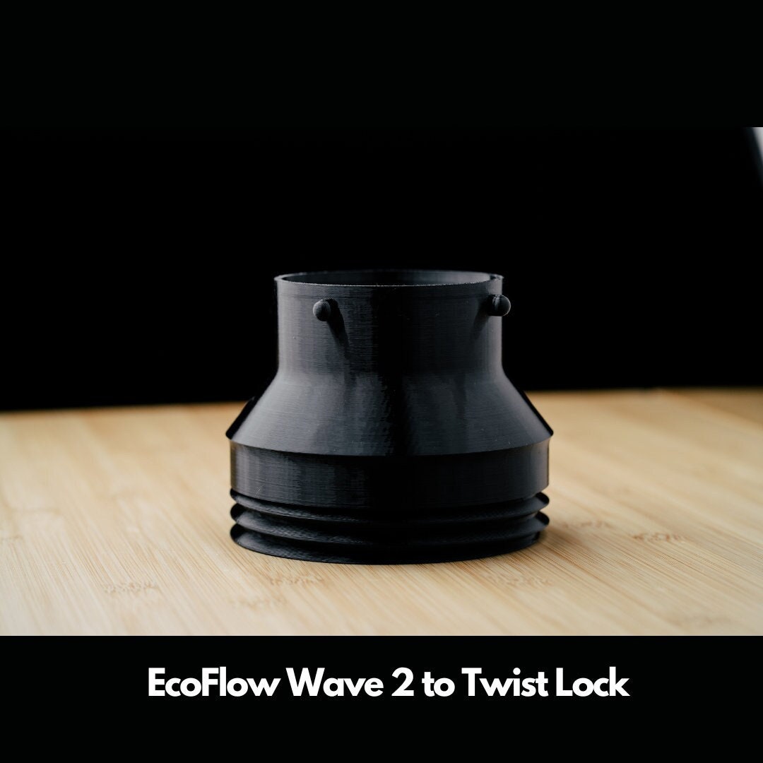 Ecoflow Wave 2 and 3 to Twist Lock Adapter - Small (5") - Etsy