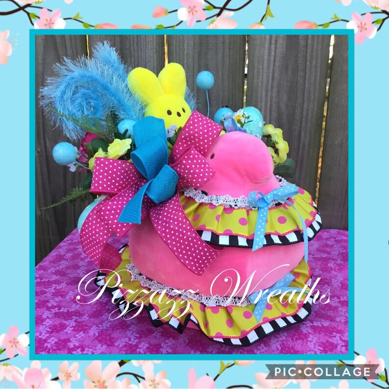 Easter Chicken Centerpieceeaster Chicken Arrangementeaster - Etsy