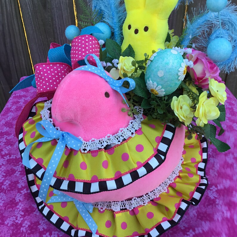 Easter Chicken Centerpieceeaster Chicken Arrangementeaster | Etsy