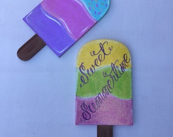 Popsicle sign | Etsy