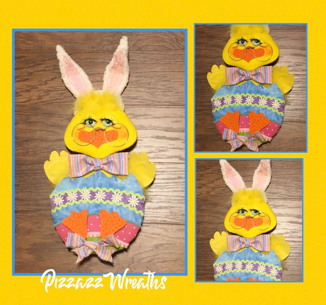 Waddles, Easter Duck, Easter Decoration, Easter Wreath Attachment, Duck ...