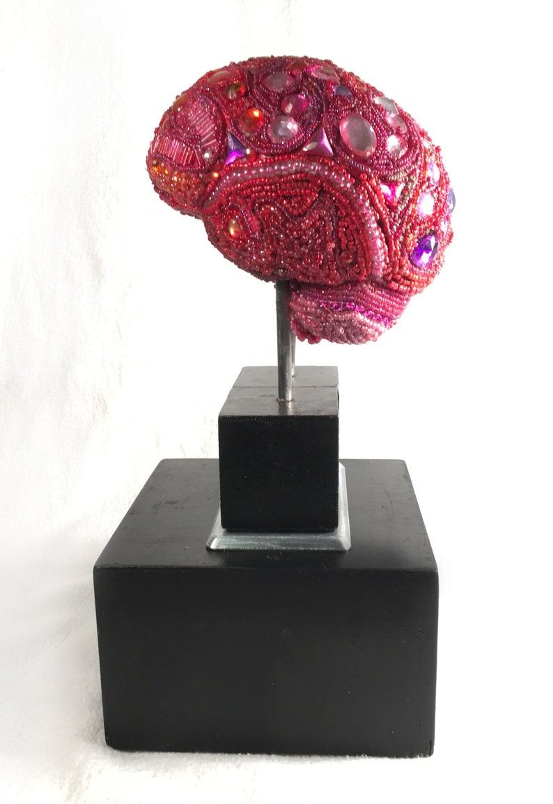 BRAIN - Hand Beaded - Etsy