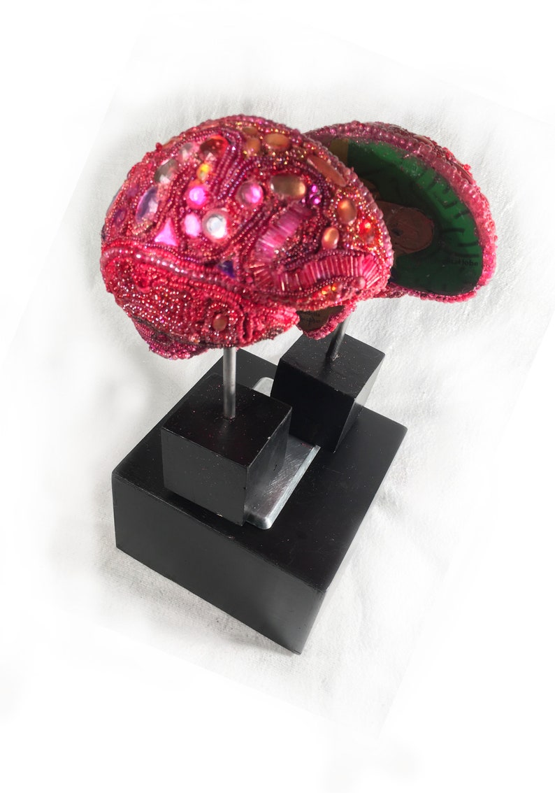 BRAIN - Hand Beaded - Etsy