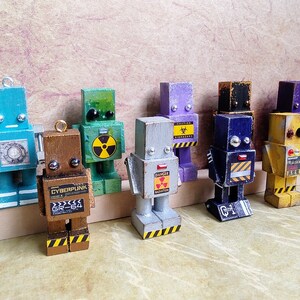 Rusty Robots. Collectable Wooden Robot Figurines. - Etsy UK