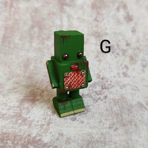 Rusty Robots. Collectable Wooden Robot Figurines. - Etsy