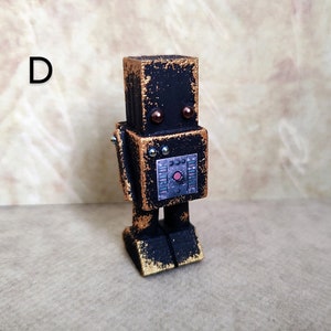 Rusty Robots. Collectable Wooden Robot Figurines. - Etsy UK