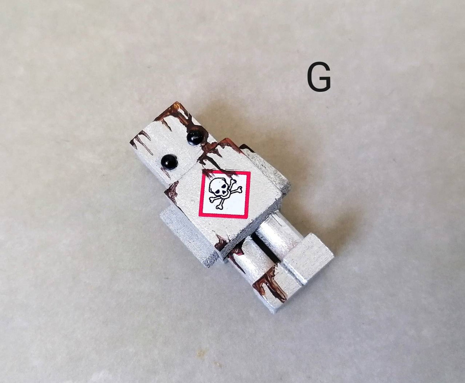 Rusty robots. Collectable wooden robot figurines. | Etsy