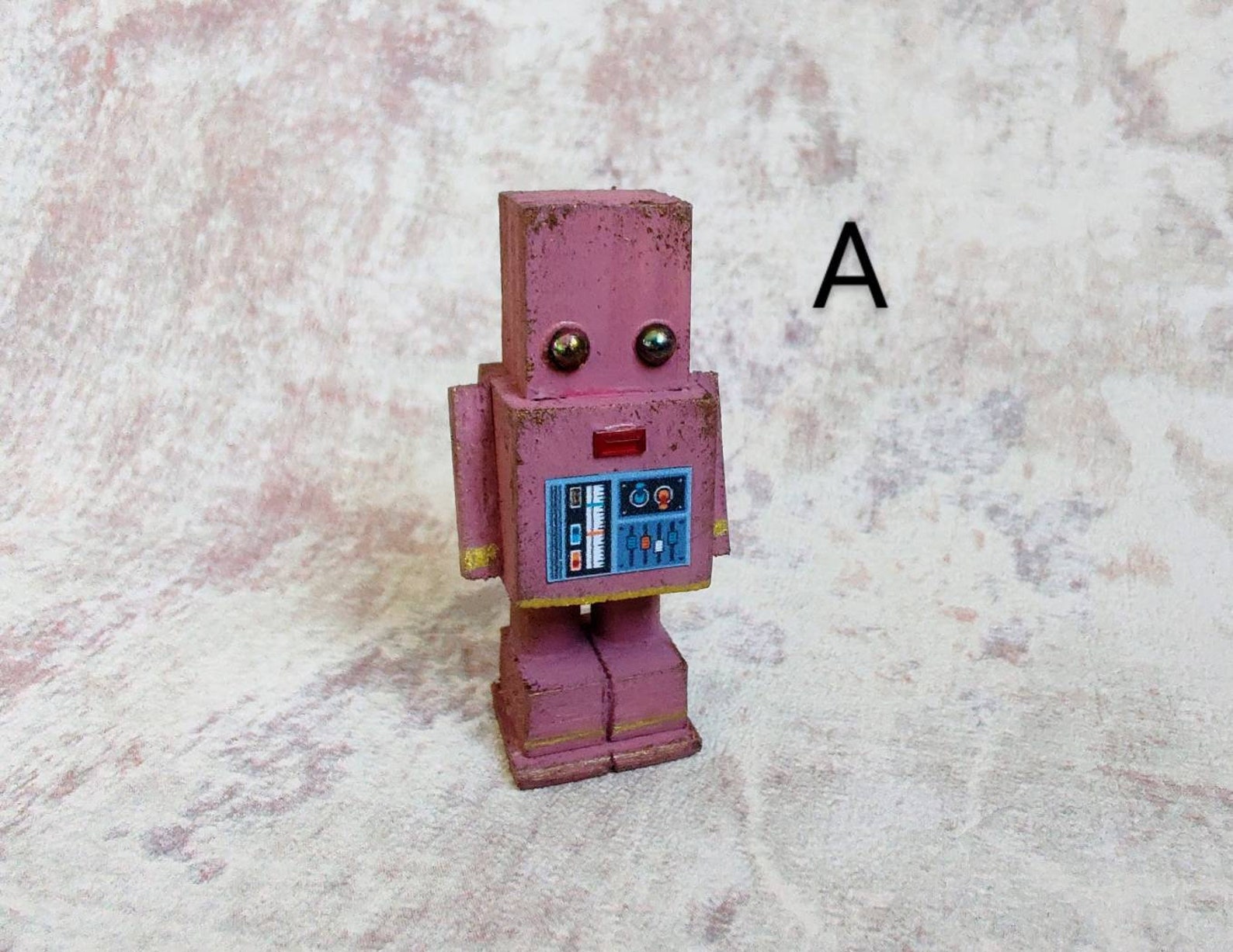 Rusty Robots. Collectable Wooden Robot Figurines. - Etsy